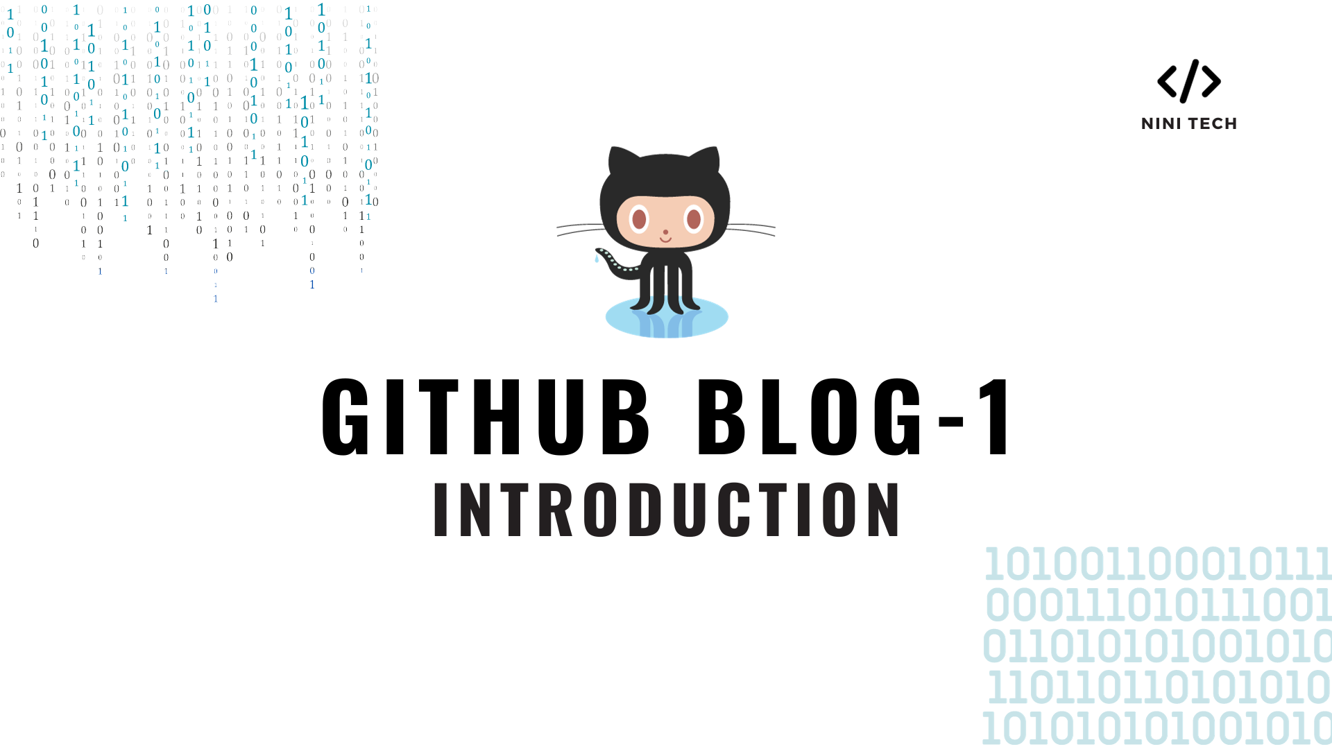 Github Pages блог танилцуулга - Coding and Learning with Nini